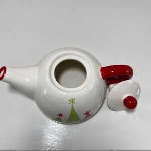 Pier 1 | Dining | Pier Tea For One Christmas Tree Polka Dot Set | Poshmark